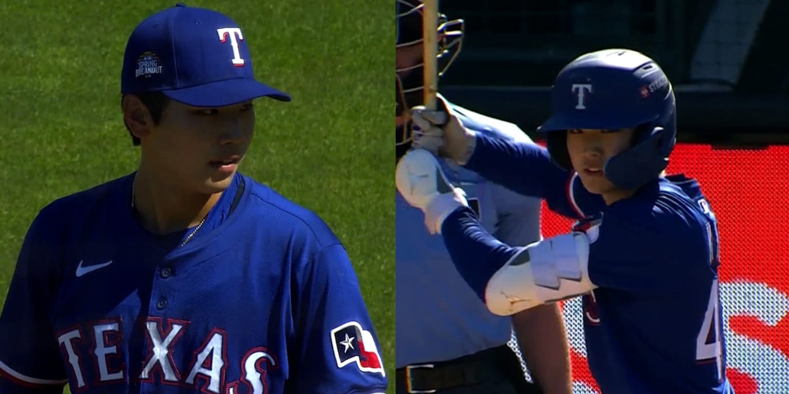 Seong-Jun Kim leads Rangers prospects in Spring Breakout game