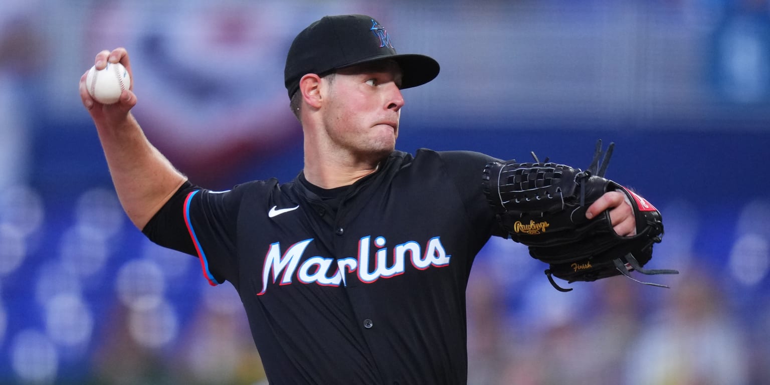 Connor Gillispie, Liam Hicks make Marlins debut