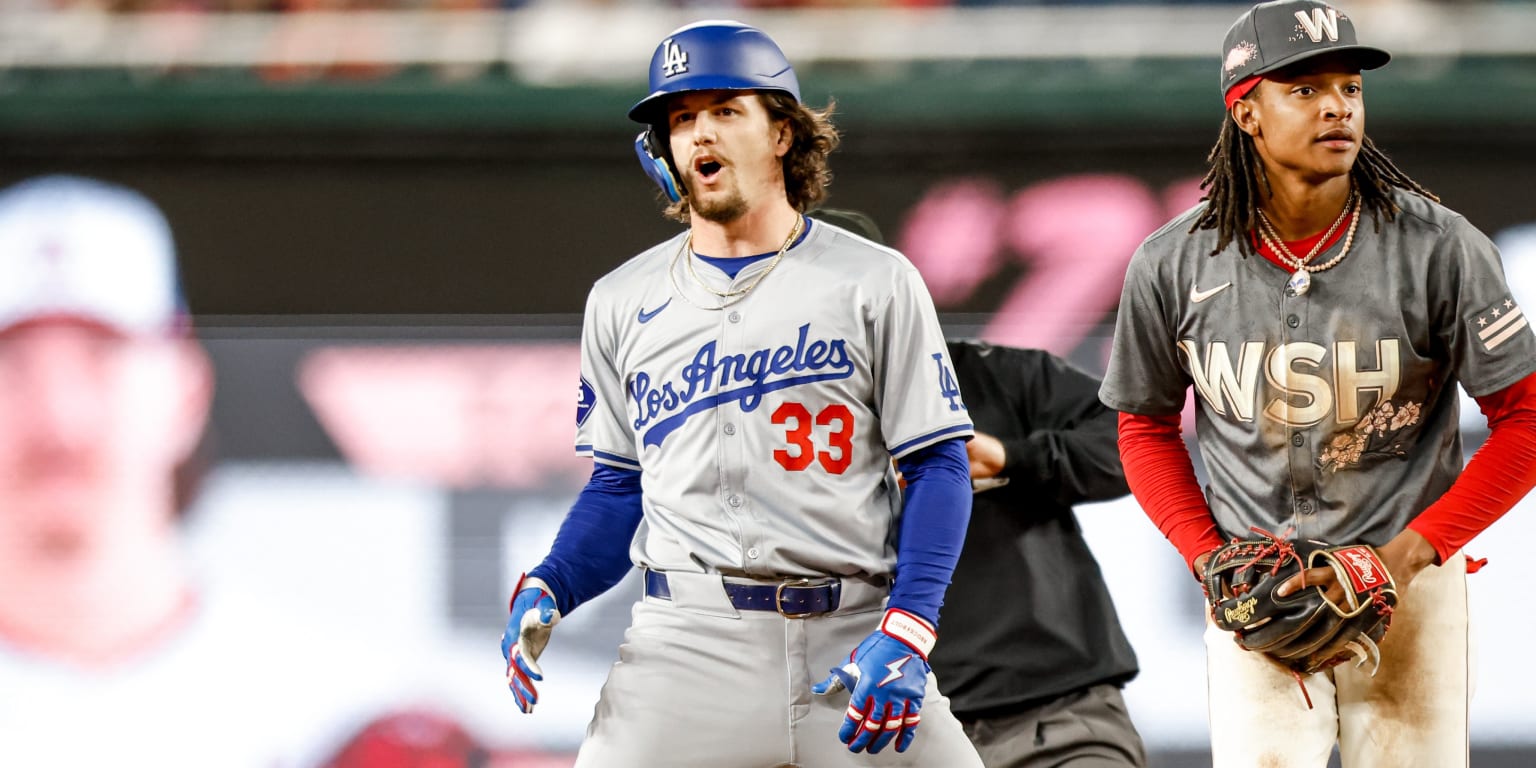 James Outman hits pinch-hit RBI double to lift Dodgers