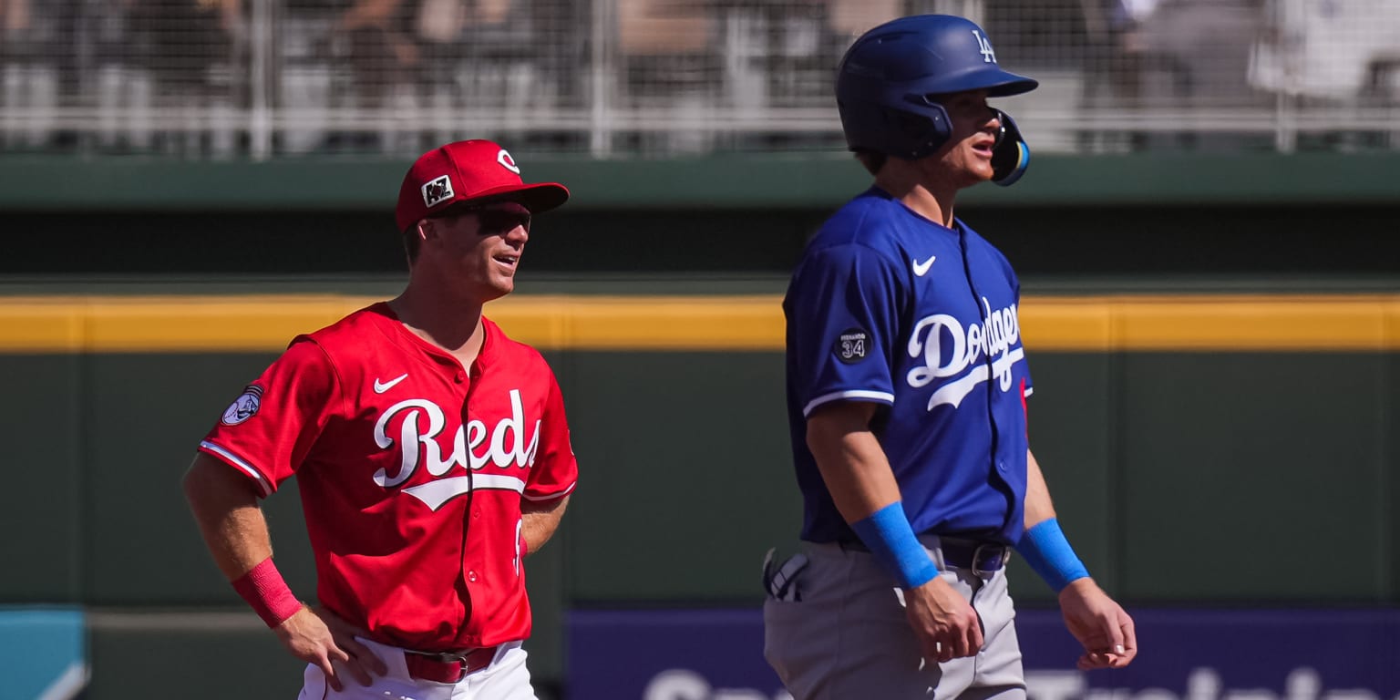 Matt McLain, Sean McLain play against each other in Spring Training