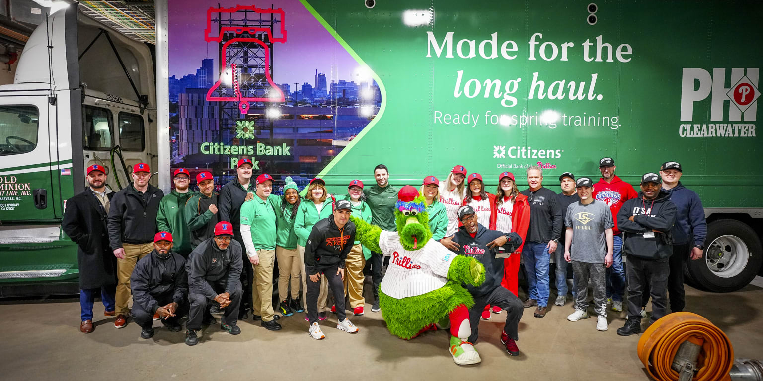 Spring Training Trek Begins with Phillies Truck Day Presented by ...