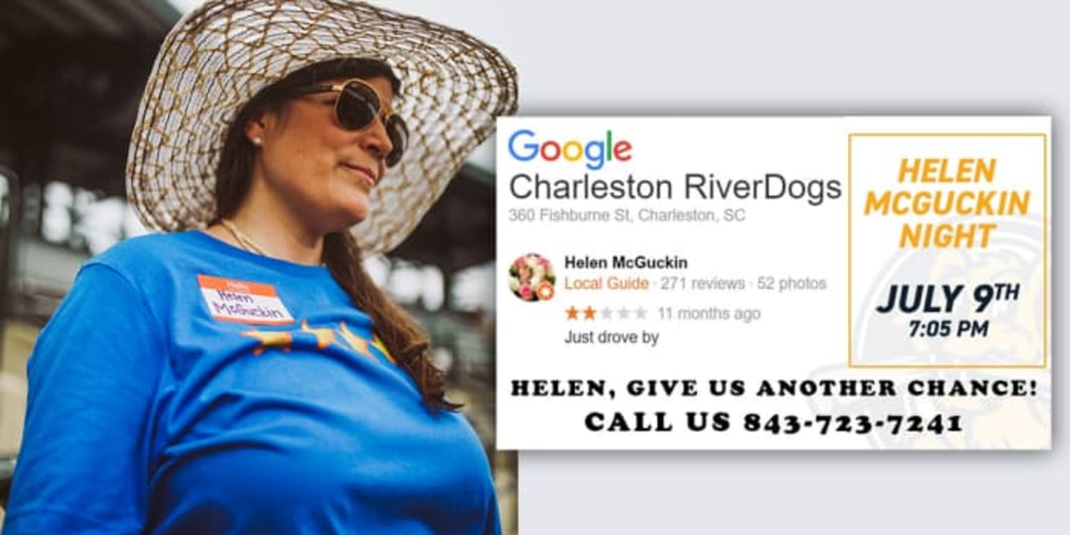 Minor League team Charleston RiverDogs holds Helen McGuckin Night