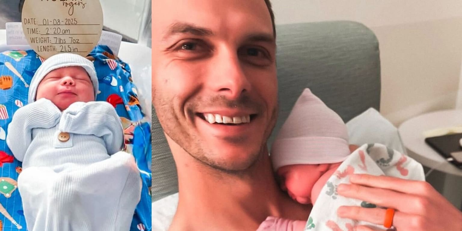 Tyler Rogers welcomes son Nolan Ryan Rogers