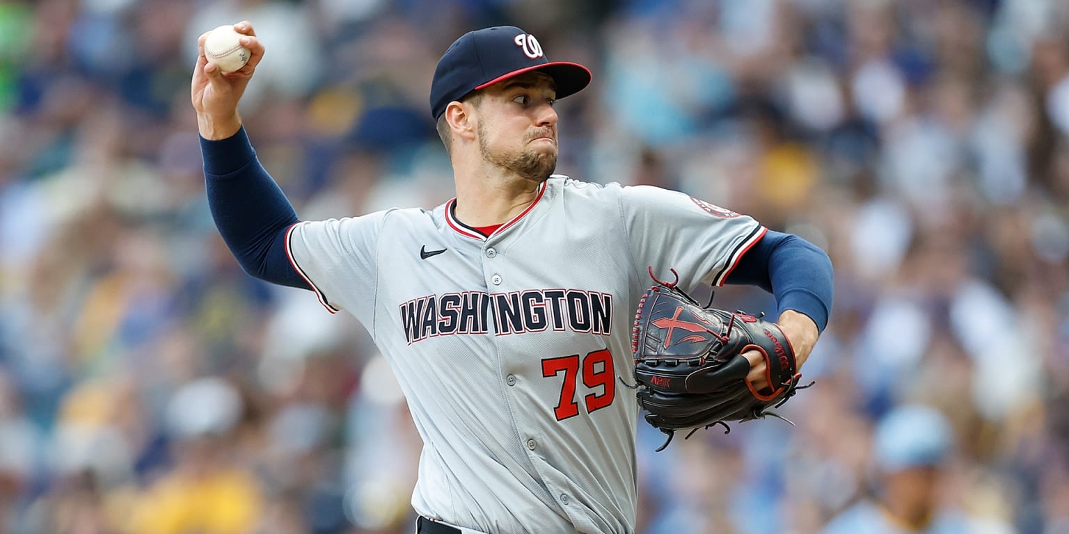 Jackson Rutledge leads Nationals in first MLB start of season