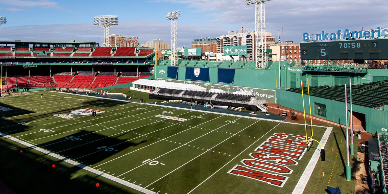Fenway Park to host 2026 Harvard-Yale football game