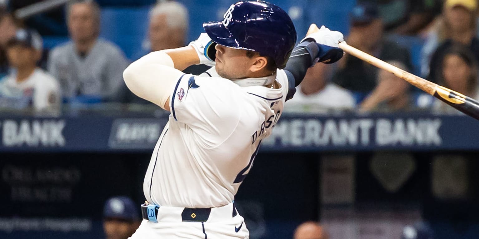 Logan Driscoll logs first hit, RBI in MLB debut with Rays
