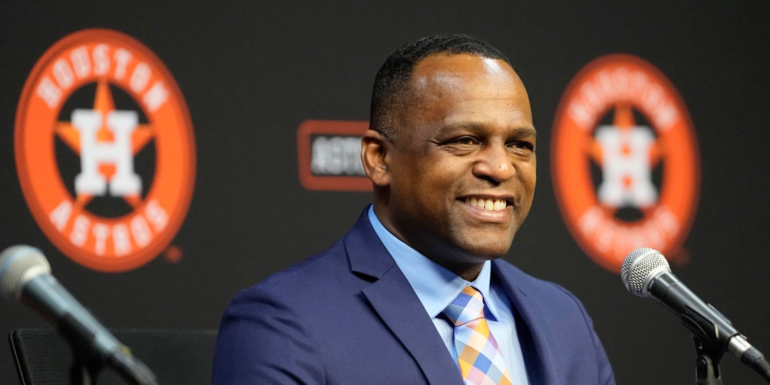 Dana Brown introduced as Astros GM