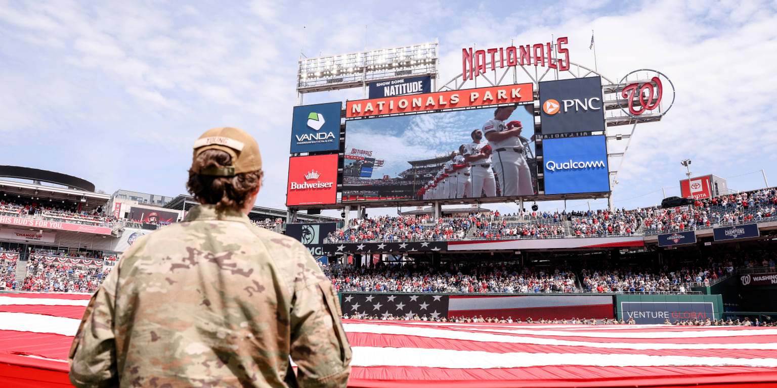 Washington Nationals Give Back to U.S. Military Community Through Club ...