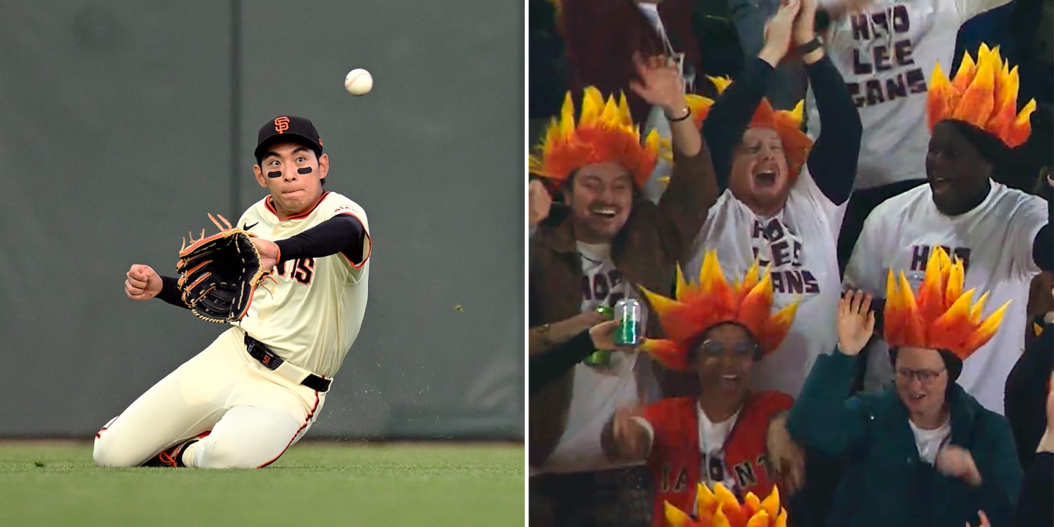 Jung Hoo Lee impresses fans on defense