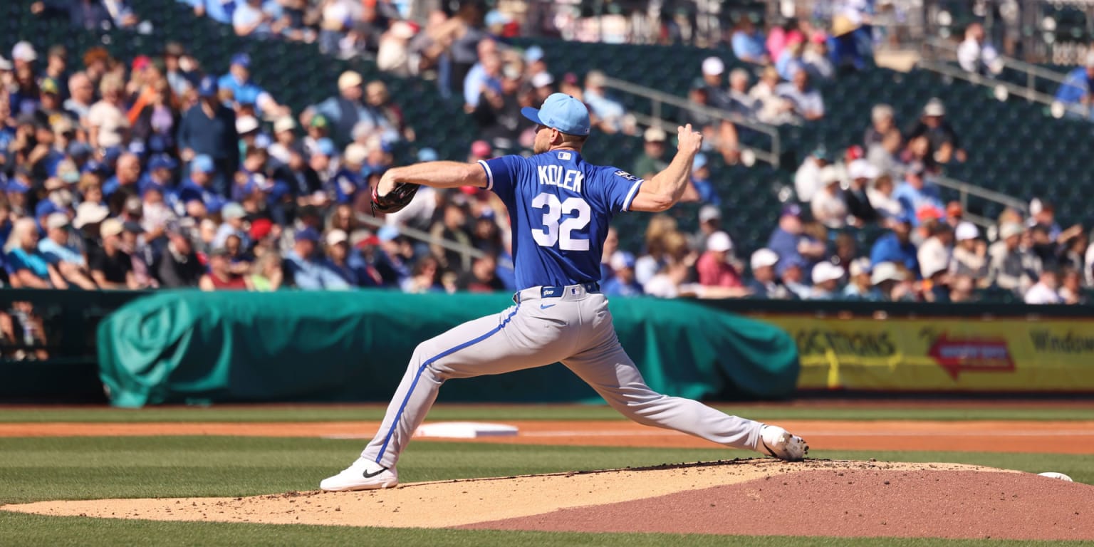 Stephen Kolek begins Royals' rotation competition