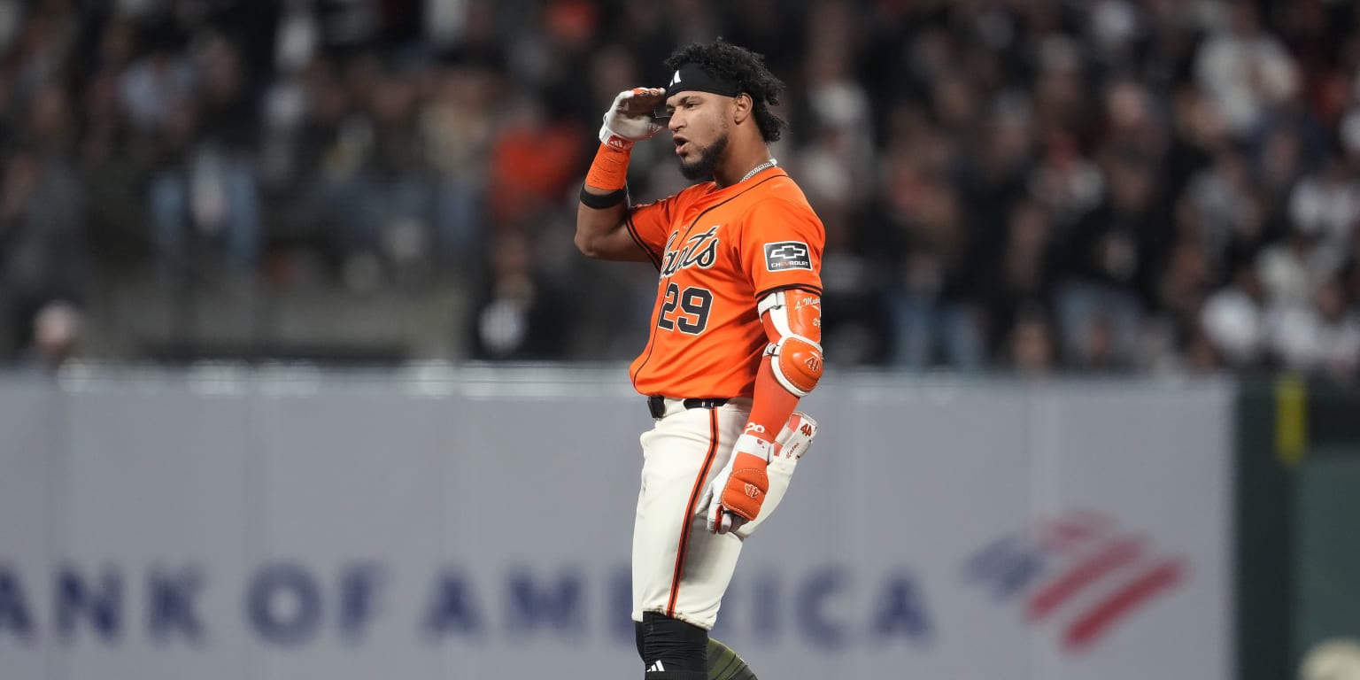 Luis Matos on becoming Giants starting center fielder