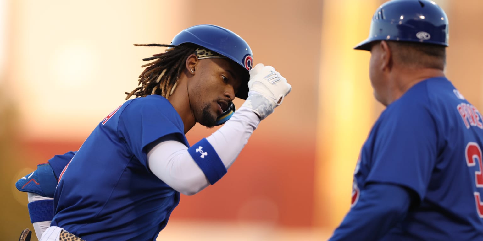 Kevin Alcántara homers for Cubs prospects in Spring Breakout