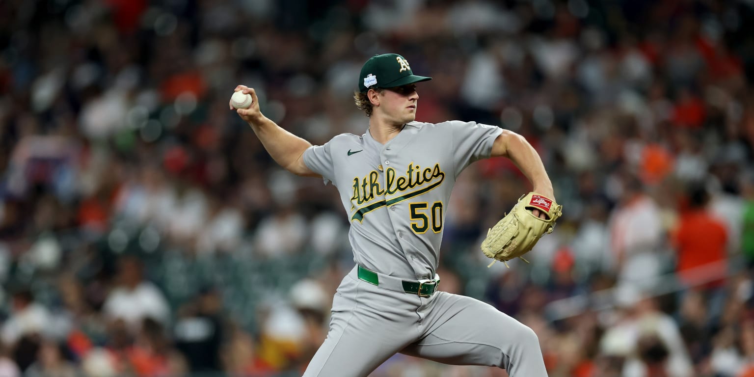Jack Perkins shows promise in Athletics loss