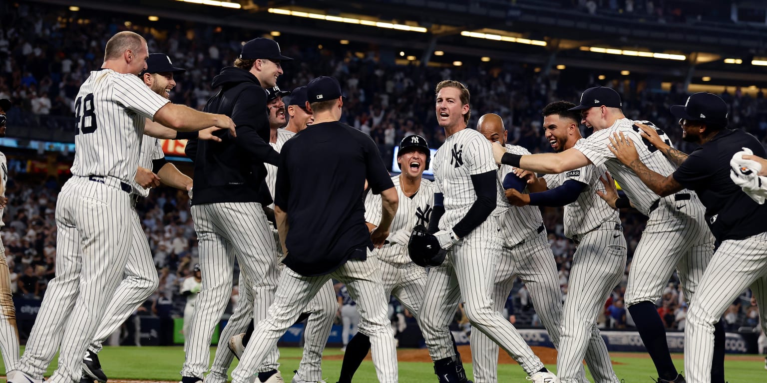 Yankees walk off Rays in 11 innings