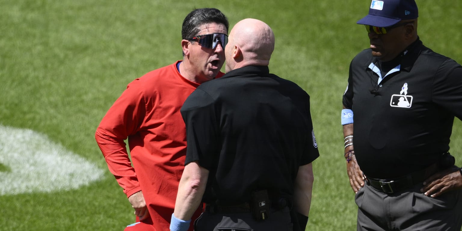 Rob Thomson ejected in Phillies' rubber-game loss to Orioles