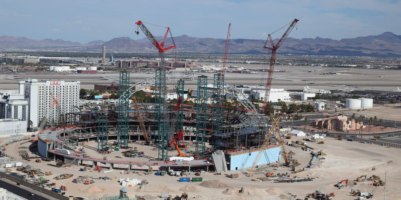 Grand tour: A's brass get a look at future home park in Las Vegas - BVM ...