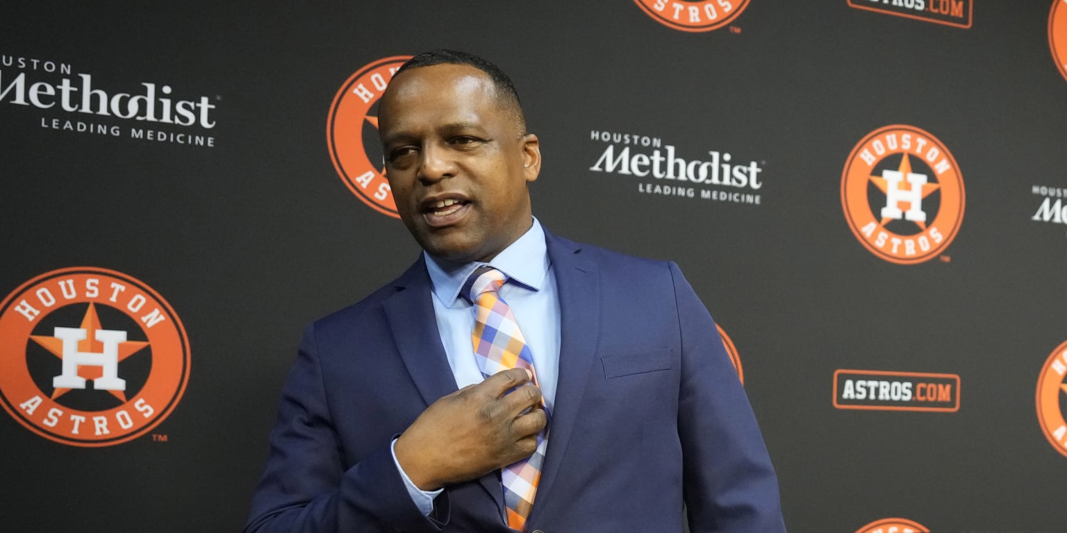 A special reunion for Astros GM Dana Brown