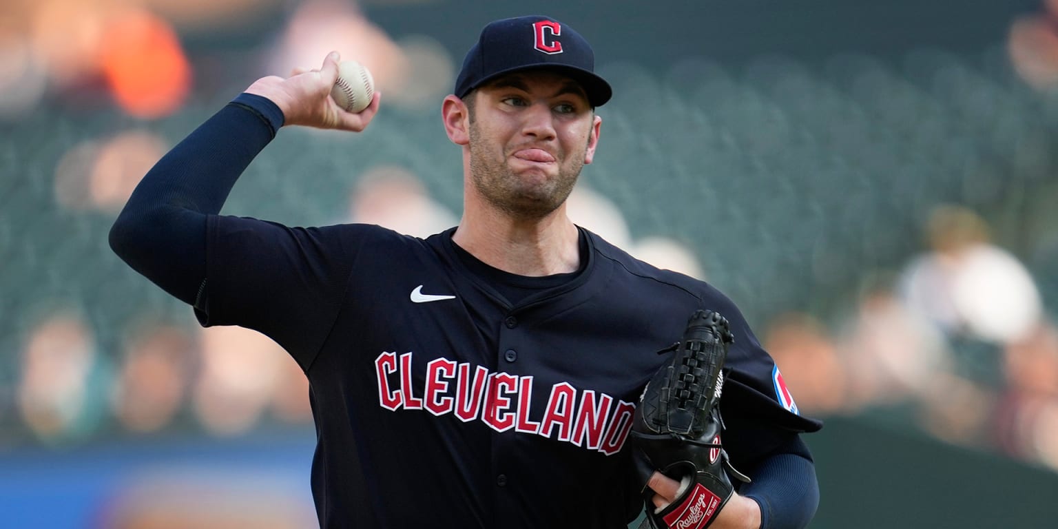 Gavin Williams throws 5 1/3 scoreless innings against Tigers