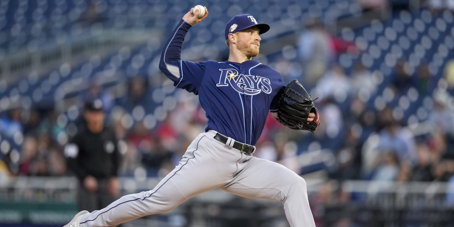 Drew Rasmussen pitches 6 scoreless innings for 4-0 Rays