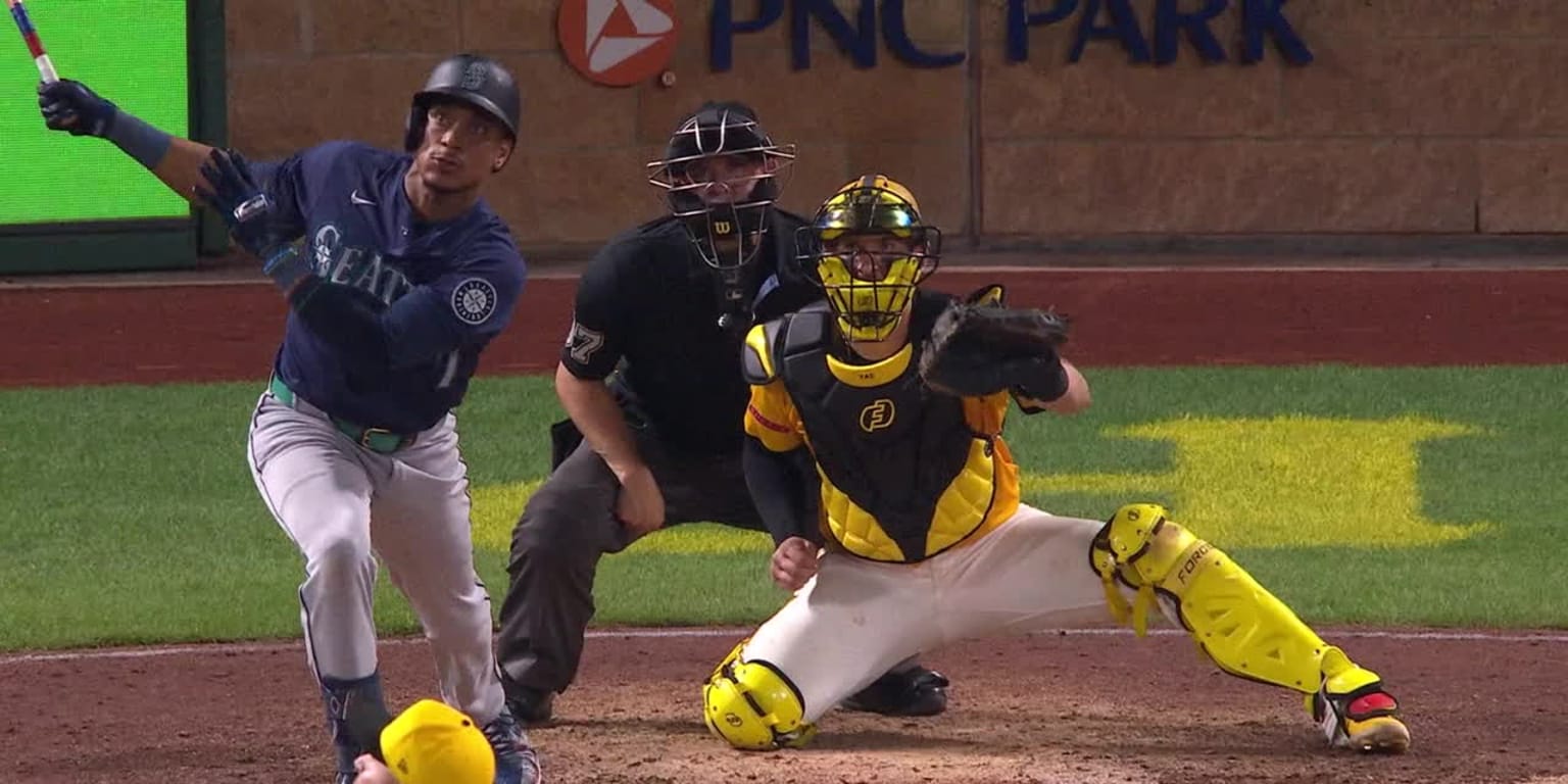 Pese a dos jonrones, los Marineros quedaron cortos en Pittsburgh