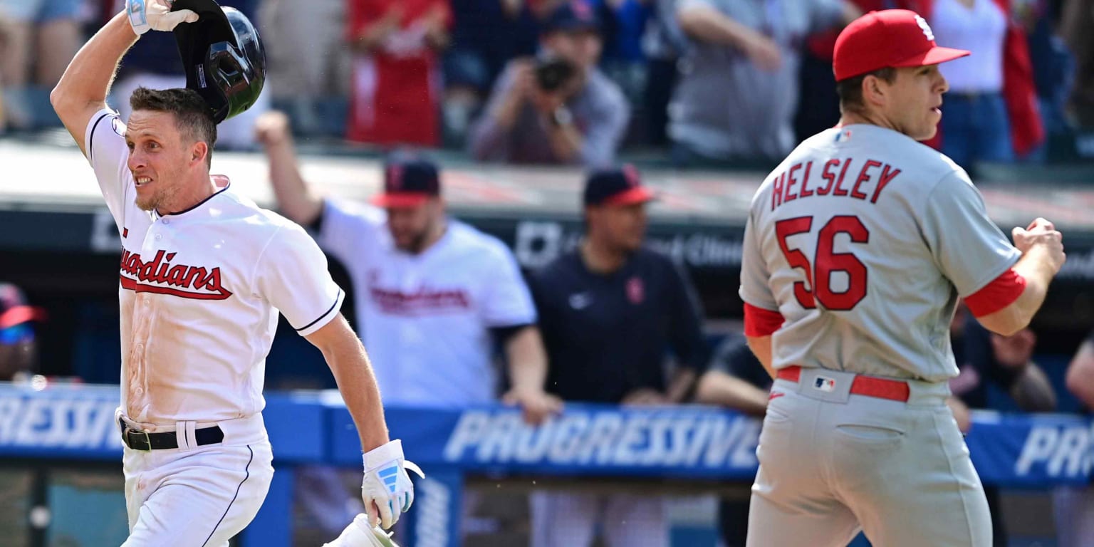Cardinals lose walk-off to Guardians in series finale