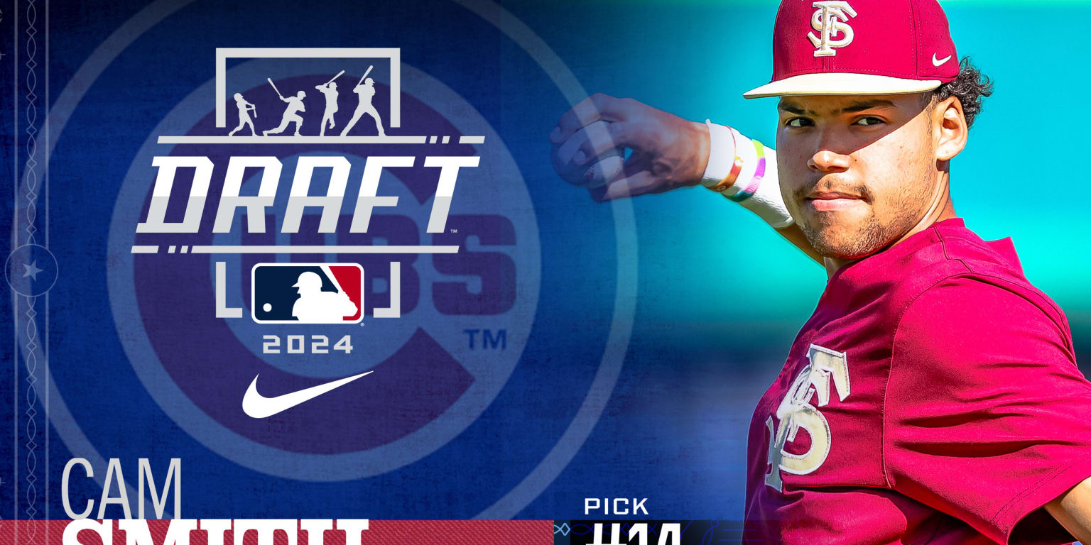 Cam Smith drafted No. 14 by Cubs in 2024 MLB Draft
