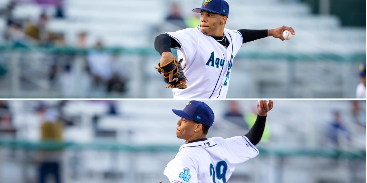 Seattle Mariners switch-pitching prospect Jurrangelo Cijntje finding ...