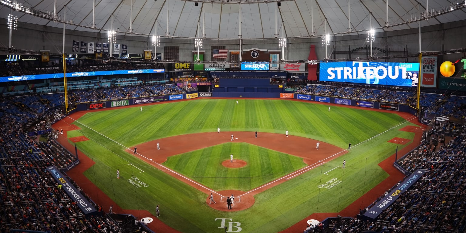 Rays announce "Best Summer Ever at Tropicana Field"