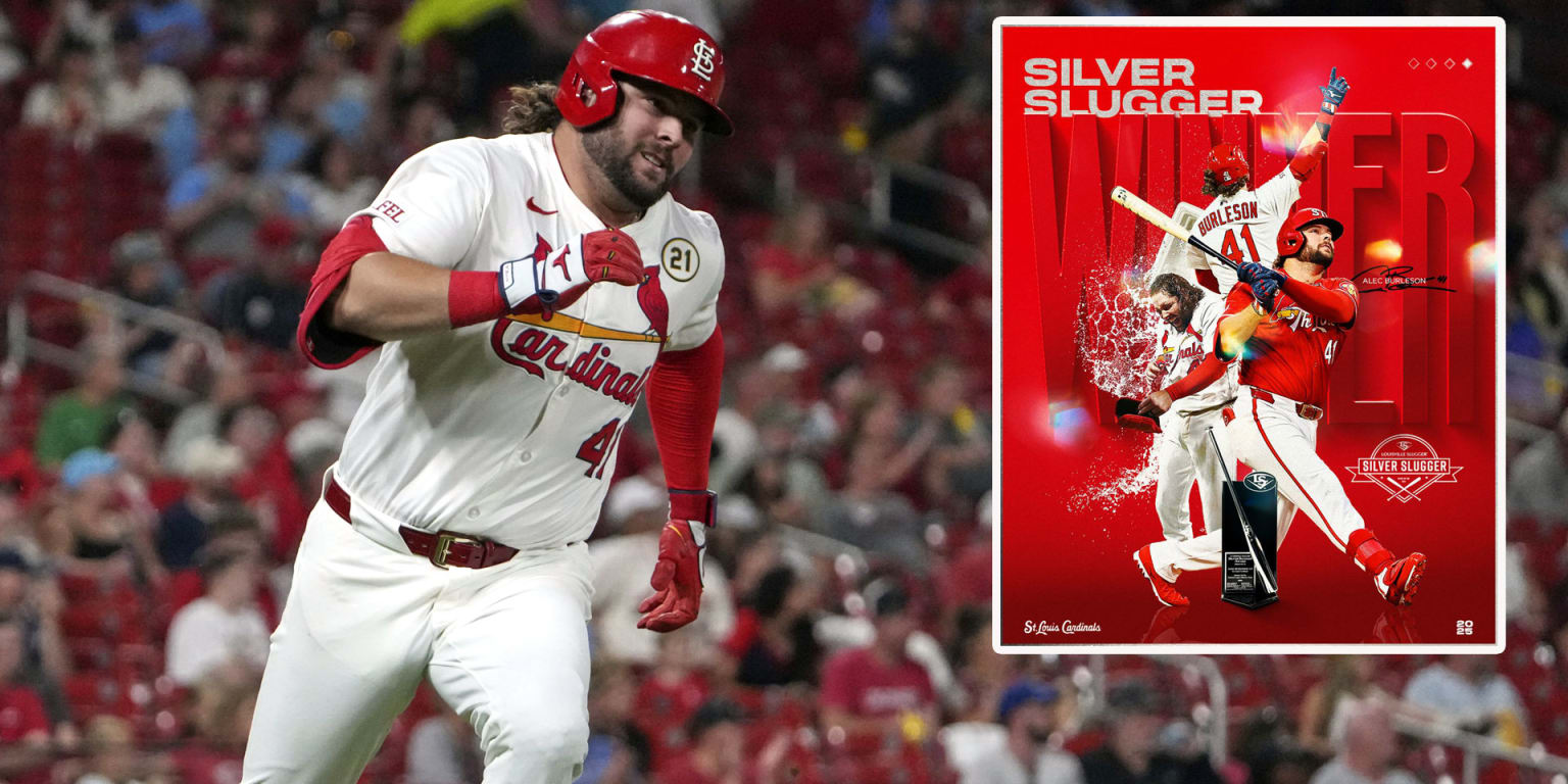 Alec Burleson wins Silver Slugger after birth of son