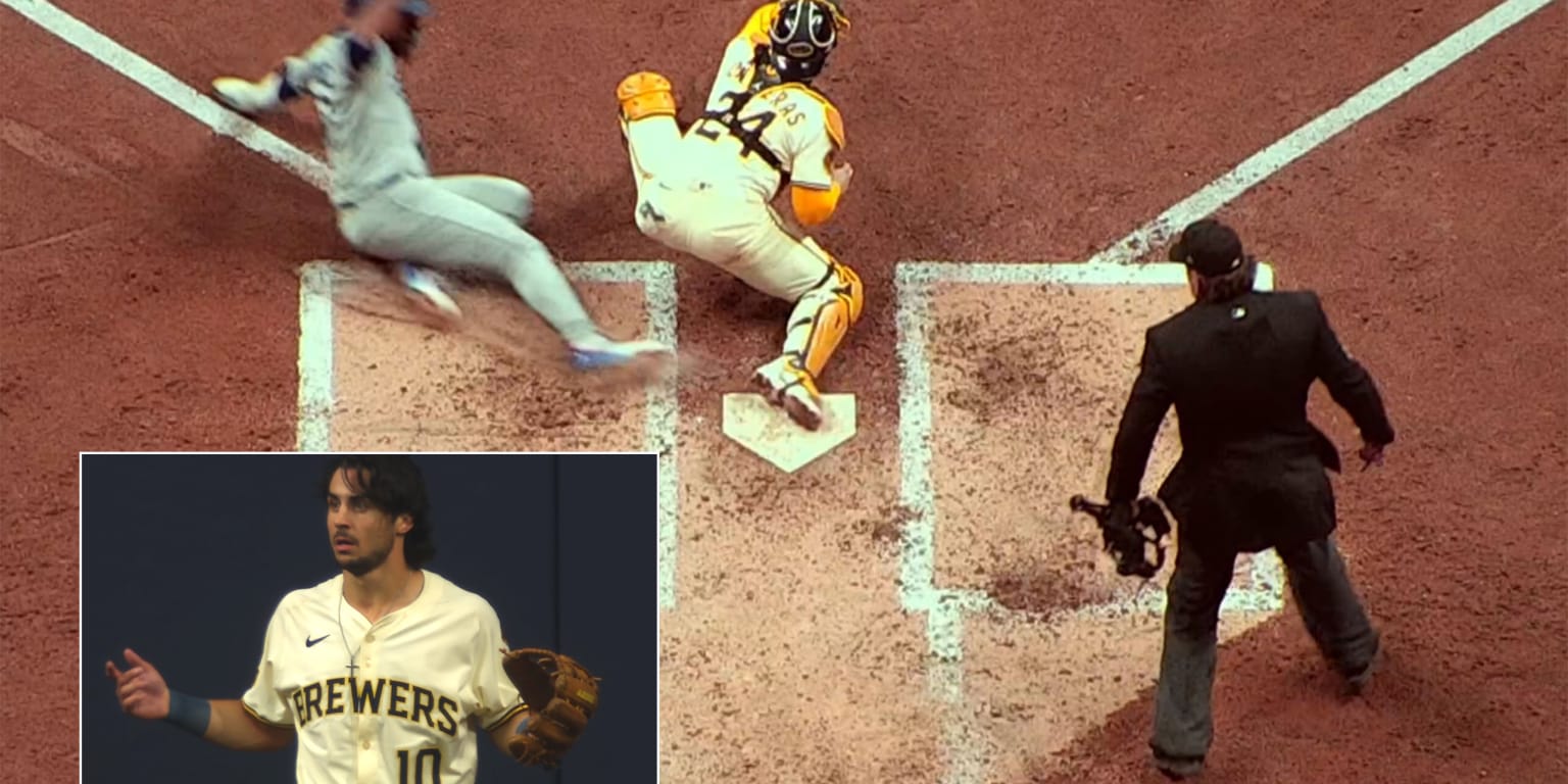 Crazy double play turned by Brewers in NLCS Game 1 vs. Dodgers