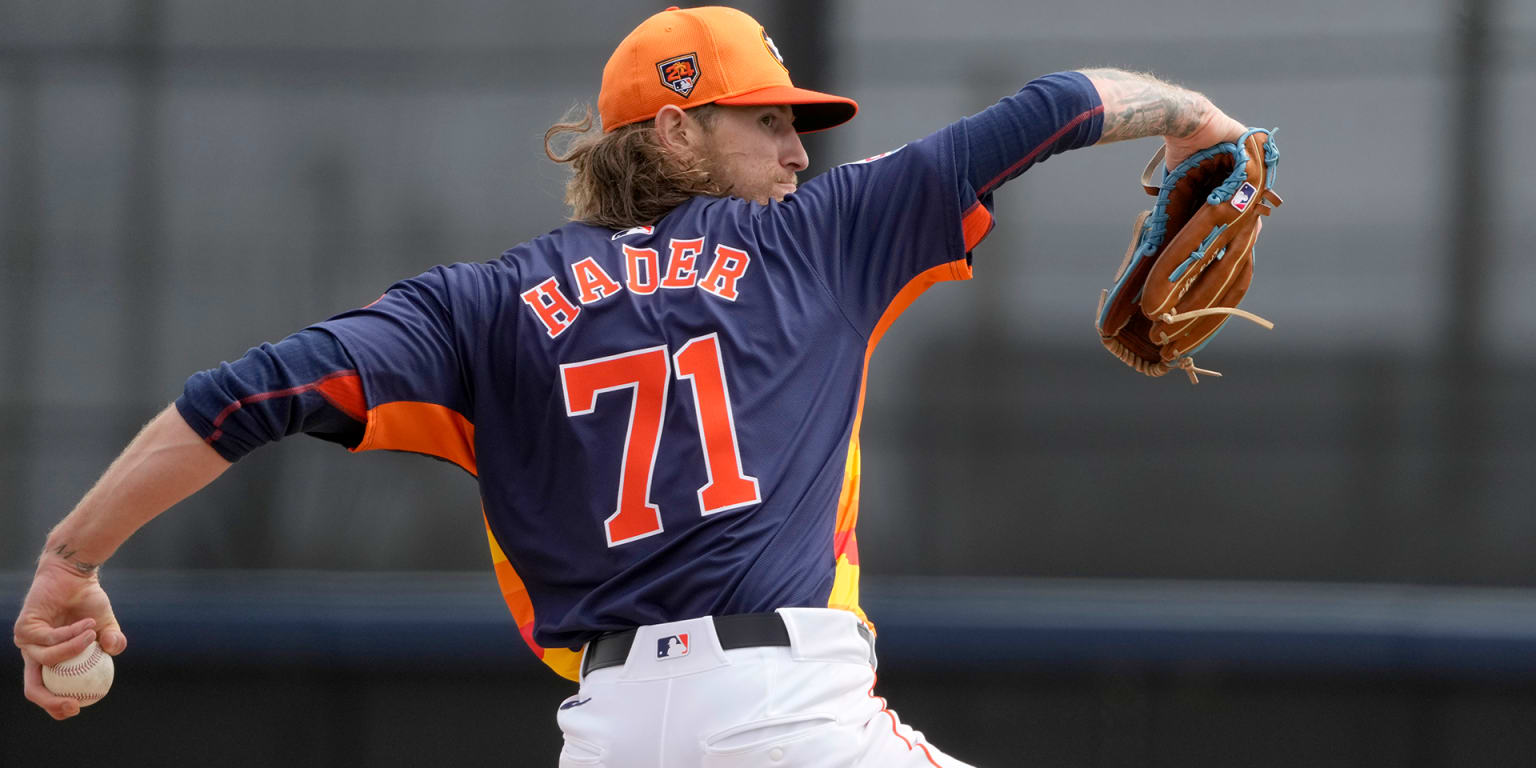 Josh Hader faces Alex Bregman in live batting practice