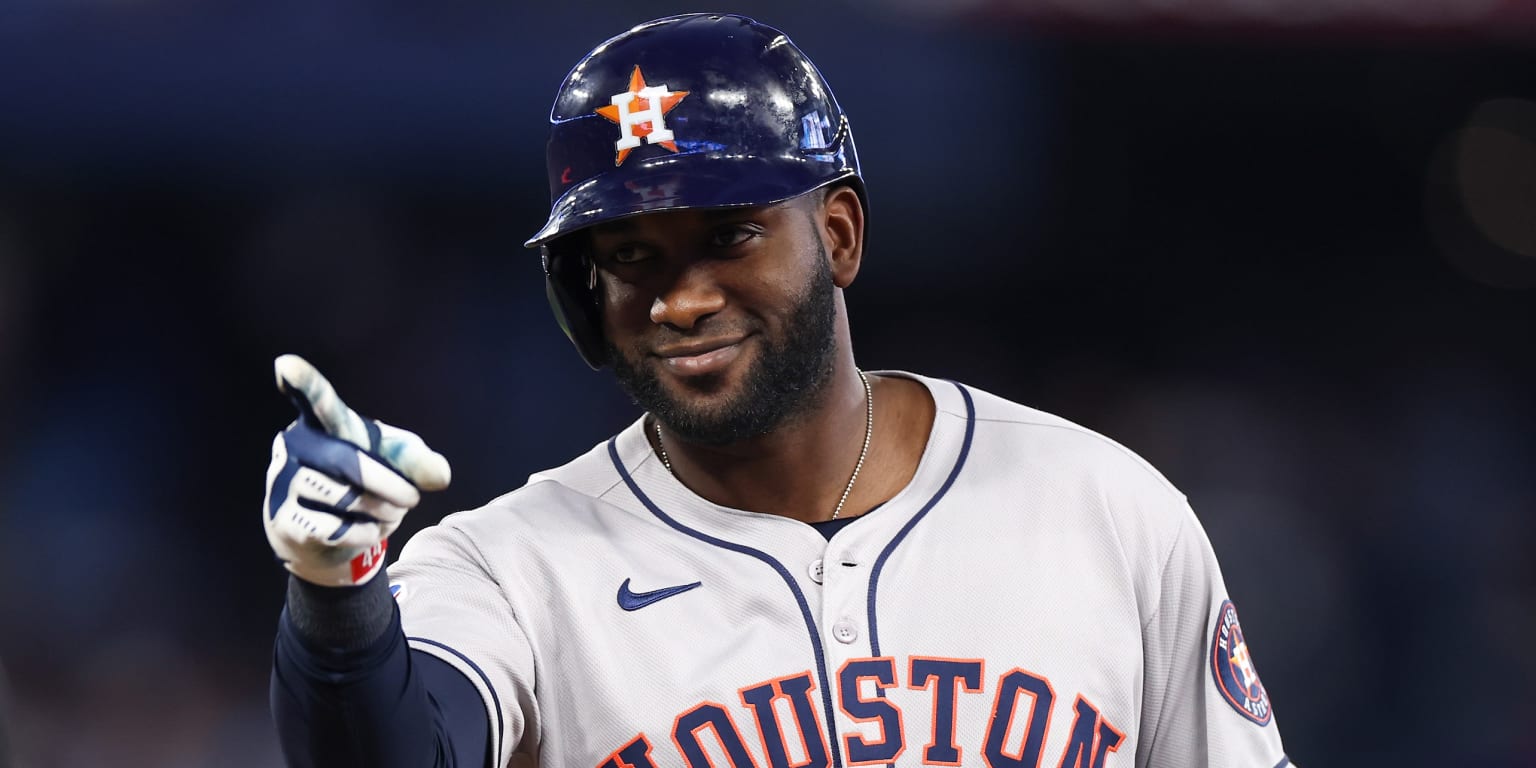 Yordan Alvarez is back and producing just in time for the Astros