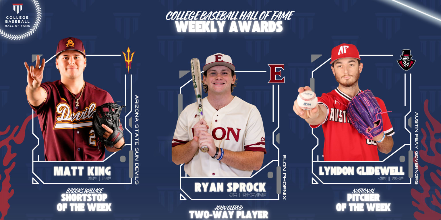 Matt King, Ryan Sprock and Lyndon Glidewell earn national recognition ...