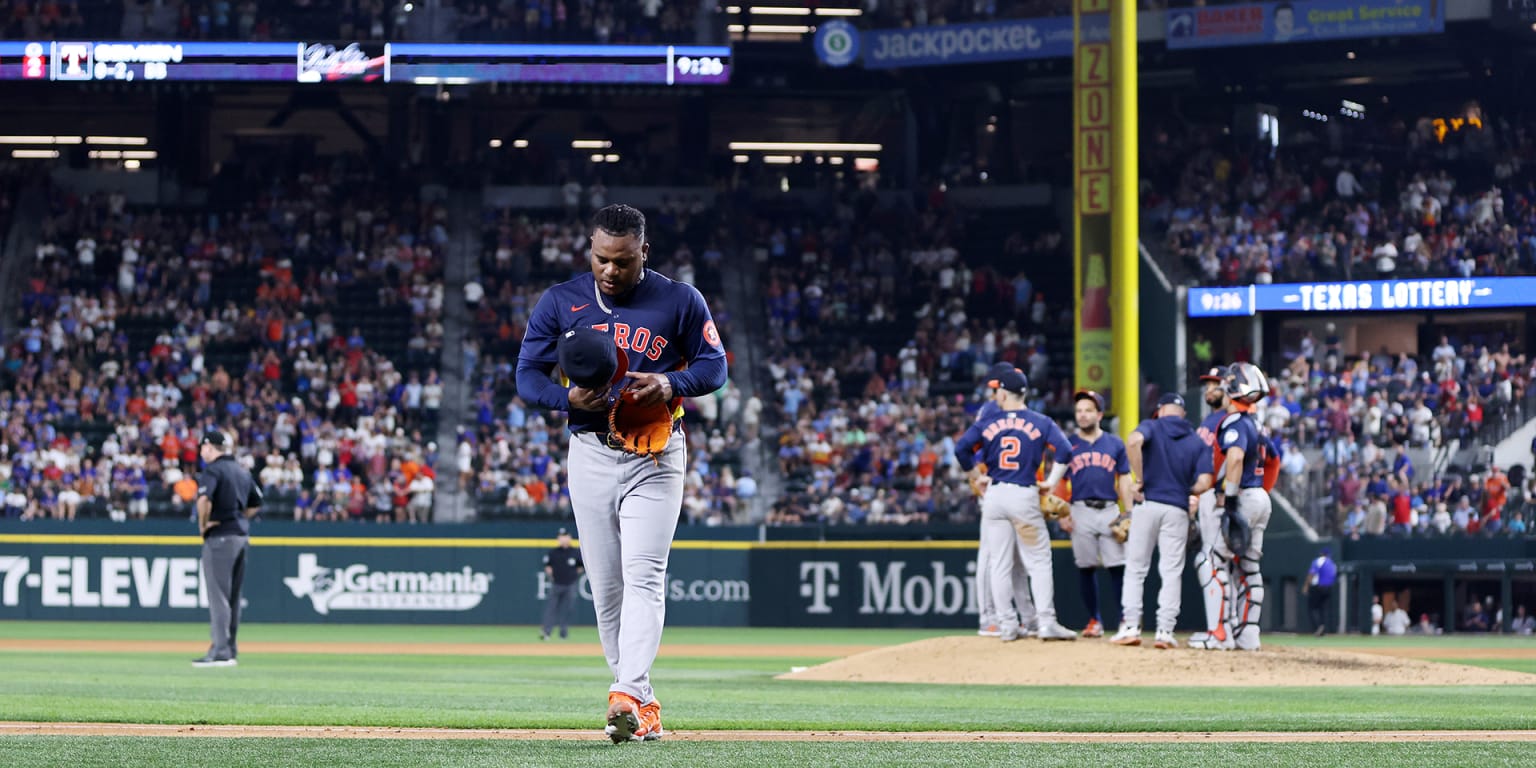 Framber Valdez loses no-hitter in ninth inning