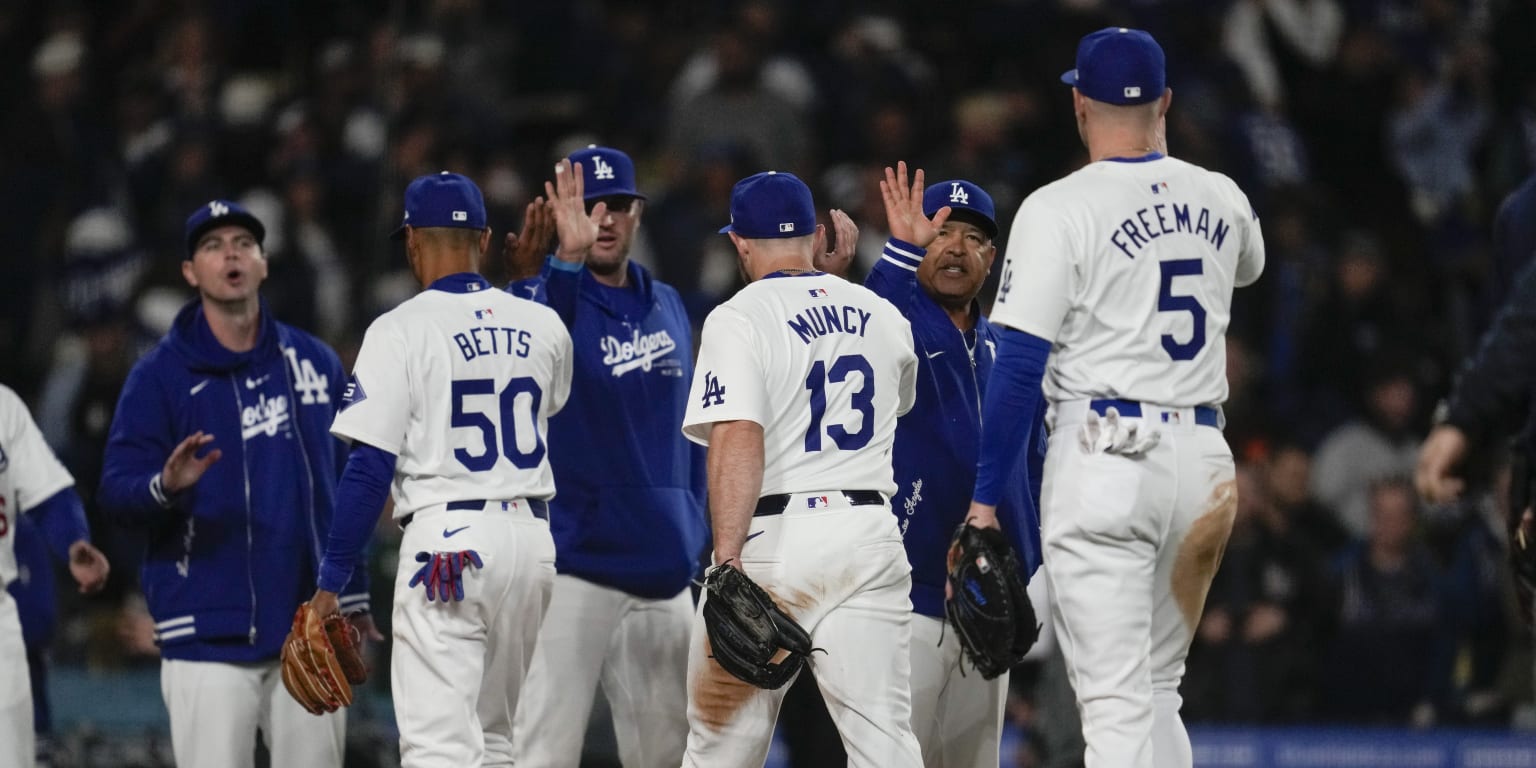 Dodgers offense standing out during red-hot start