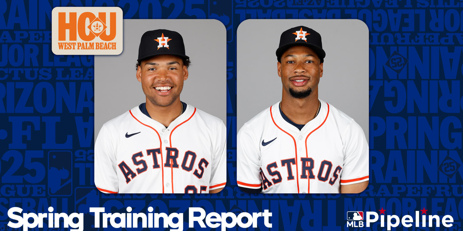 Houston Astros Spring Training prospect report 2025
