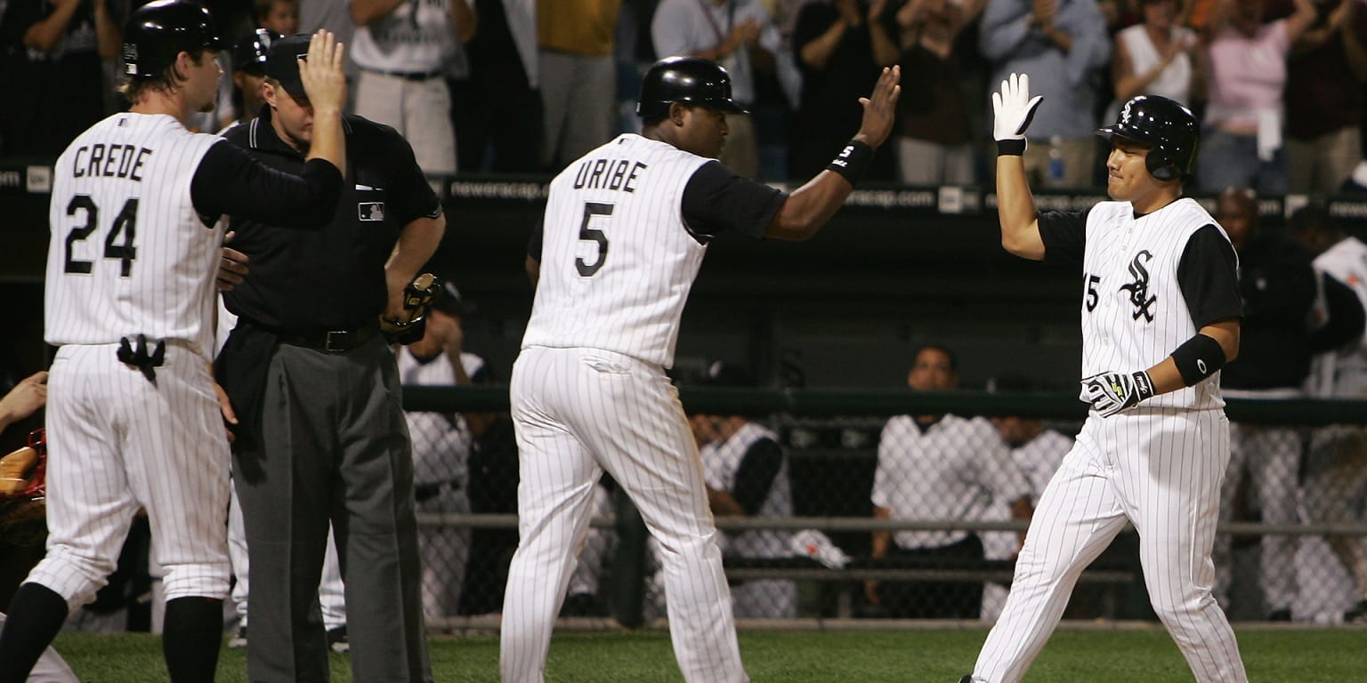 White Sox hope to have middle infield combo like Tadahito Iguchi, Juan ...