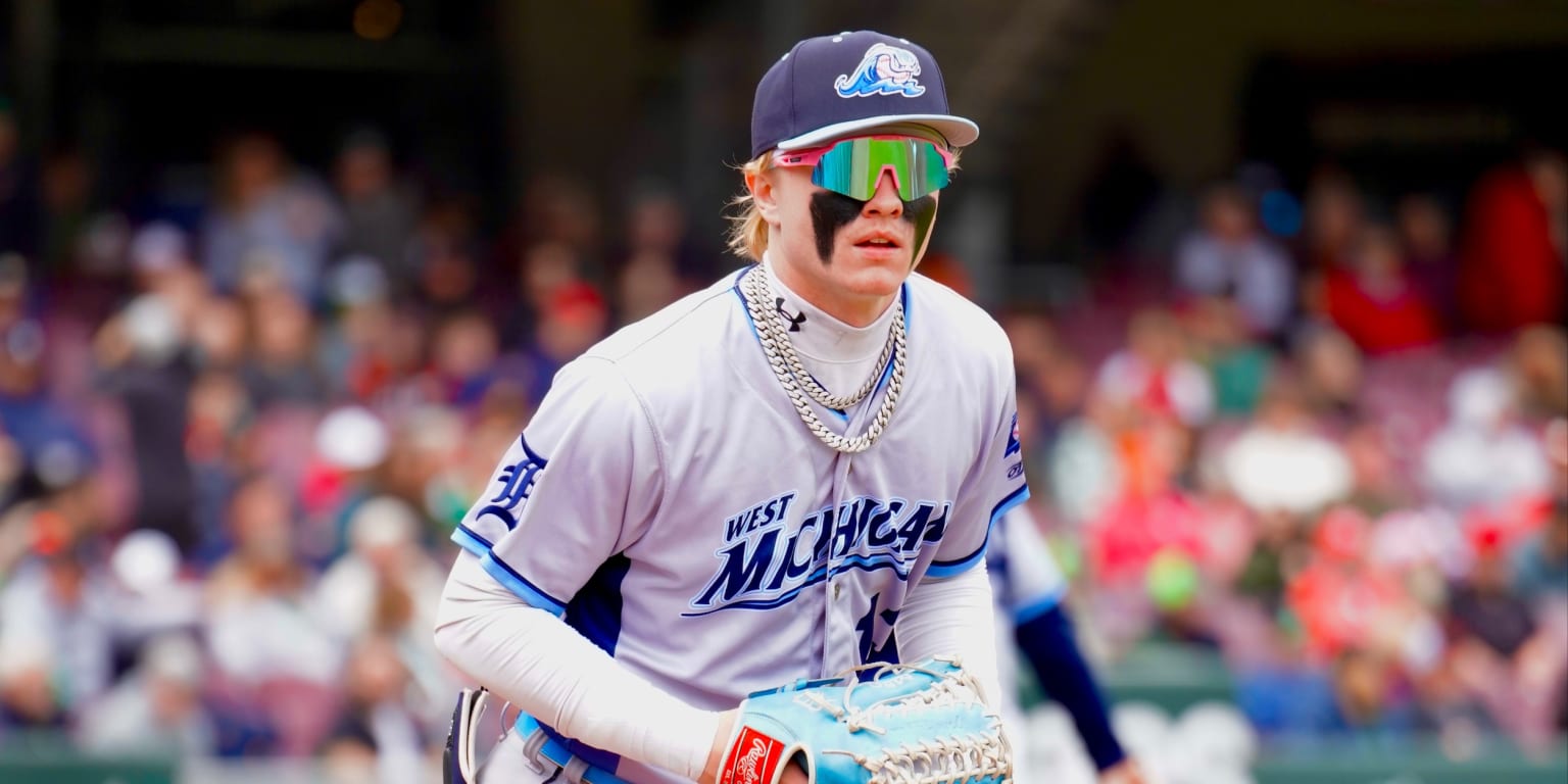 Tigers prospect Max Clark homers in home state of Indiana