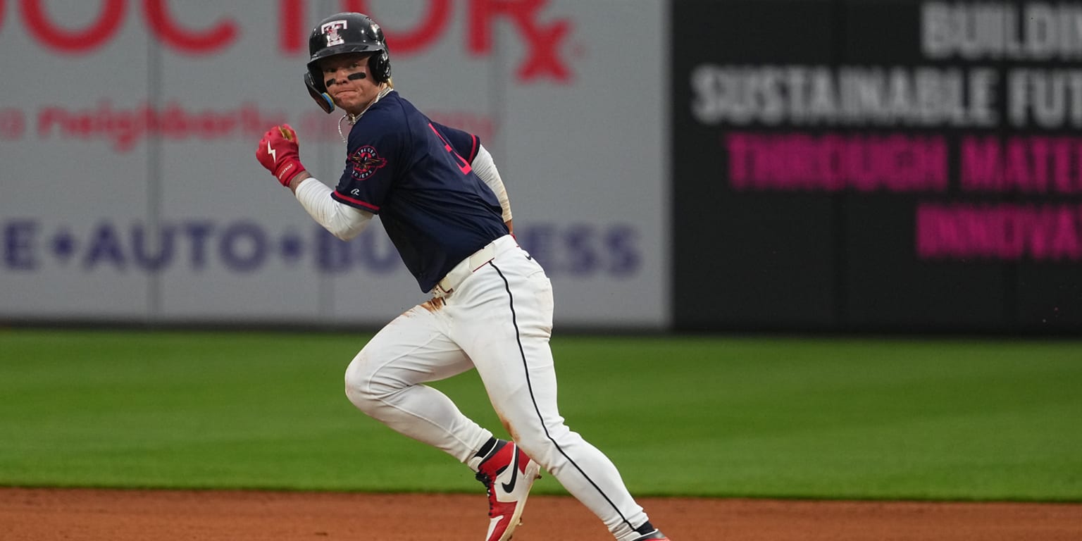 Tigers' Max Clark shows off speed with RBI triple