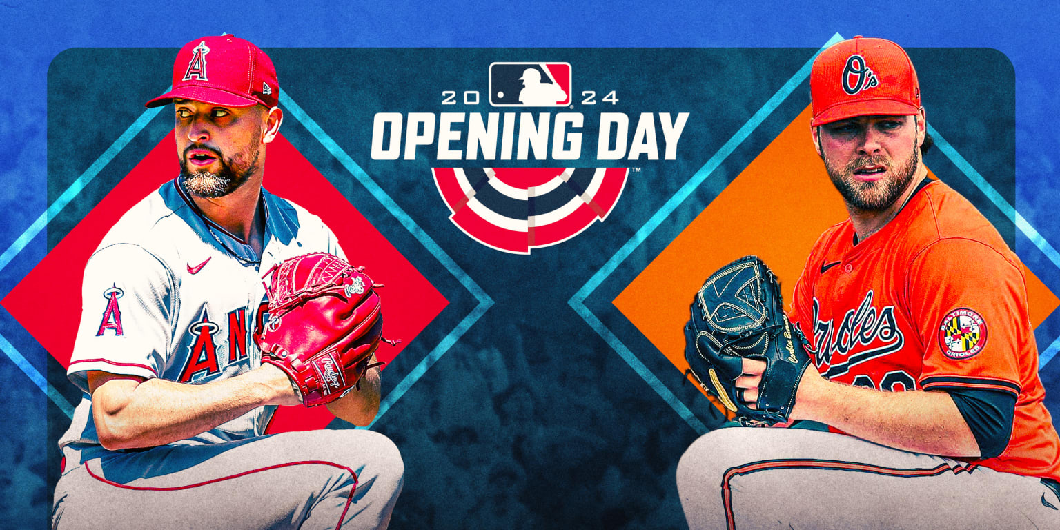 Angels, Orioles 2024 Opening Day starting pitchers