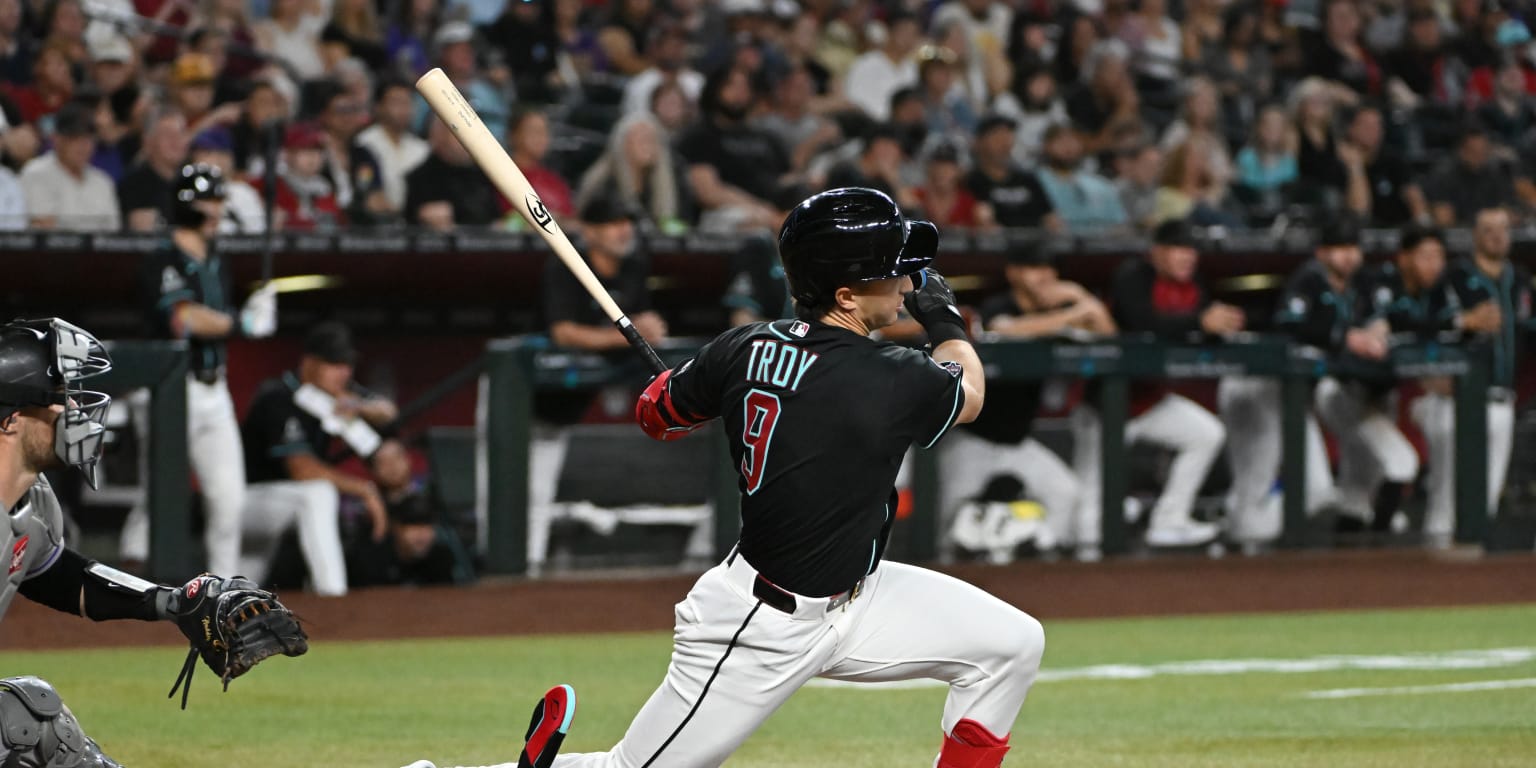 D-backs prospect Tommy Troy gets first MLB hit
