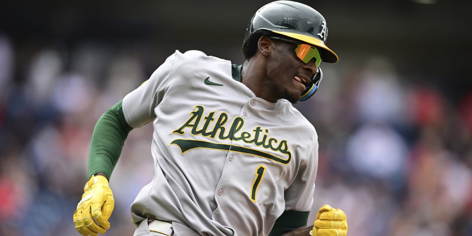 Denzel Clarke exits with injury in Athletics' loss to Guardians