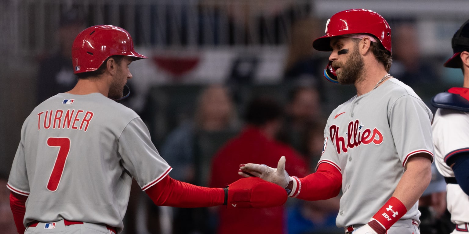 Bryce Harper, Trea Turner hit clutch homers in Phillies' win