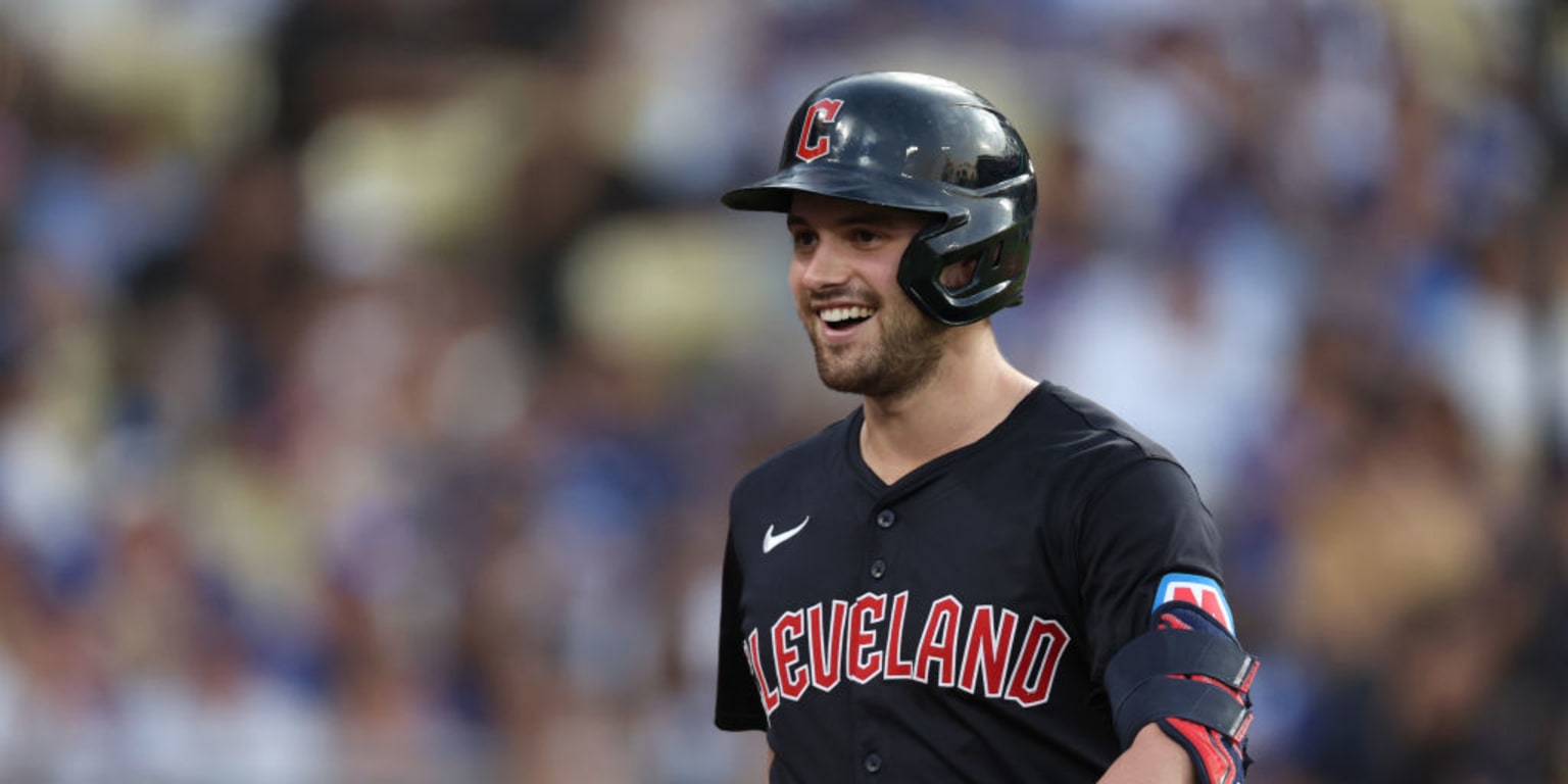 Lane Thomas finding his place in Guardians' clubhouse