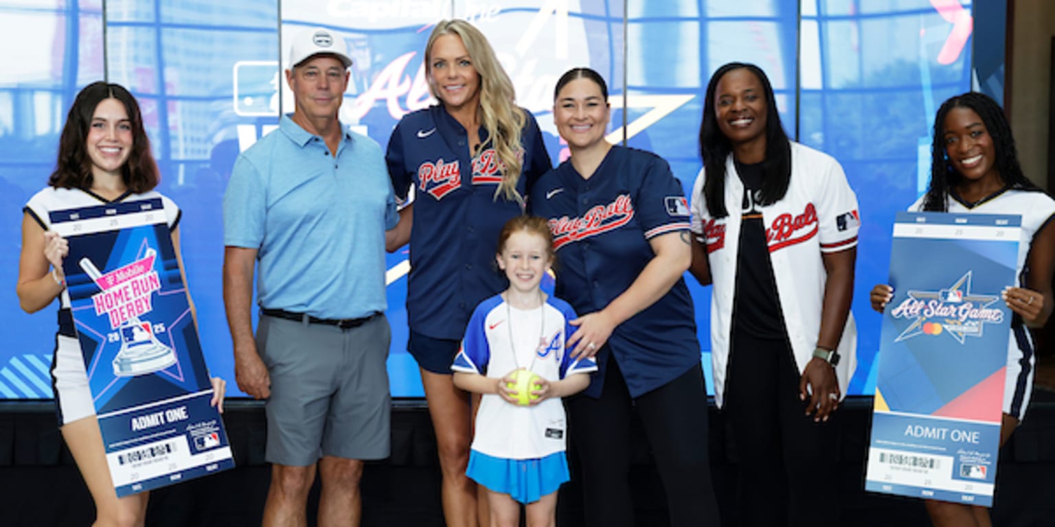 Girl named after Greg Maddux meets Braves legend