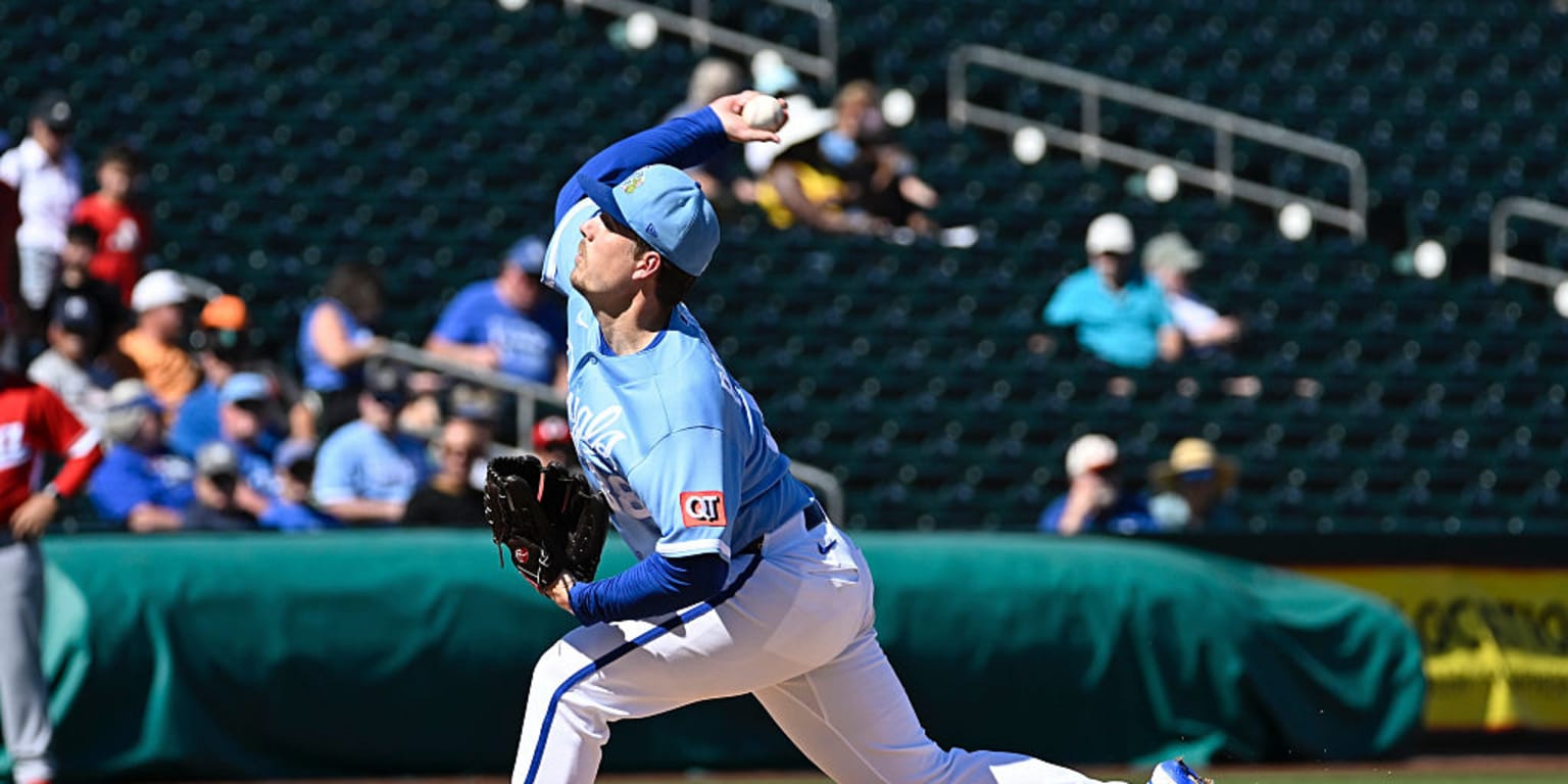 Ryan Bergert optioned in most recent round of Royals moves