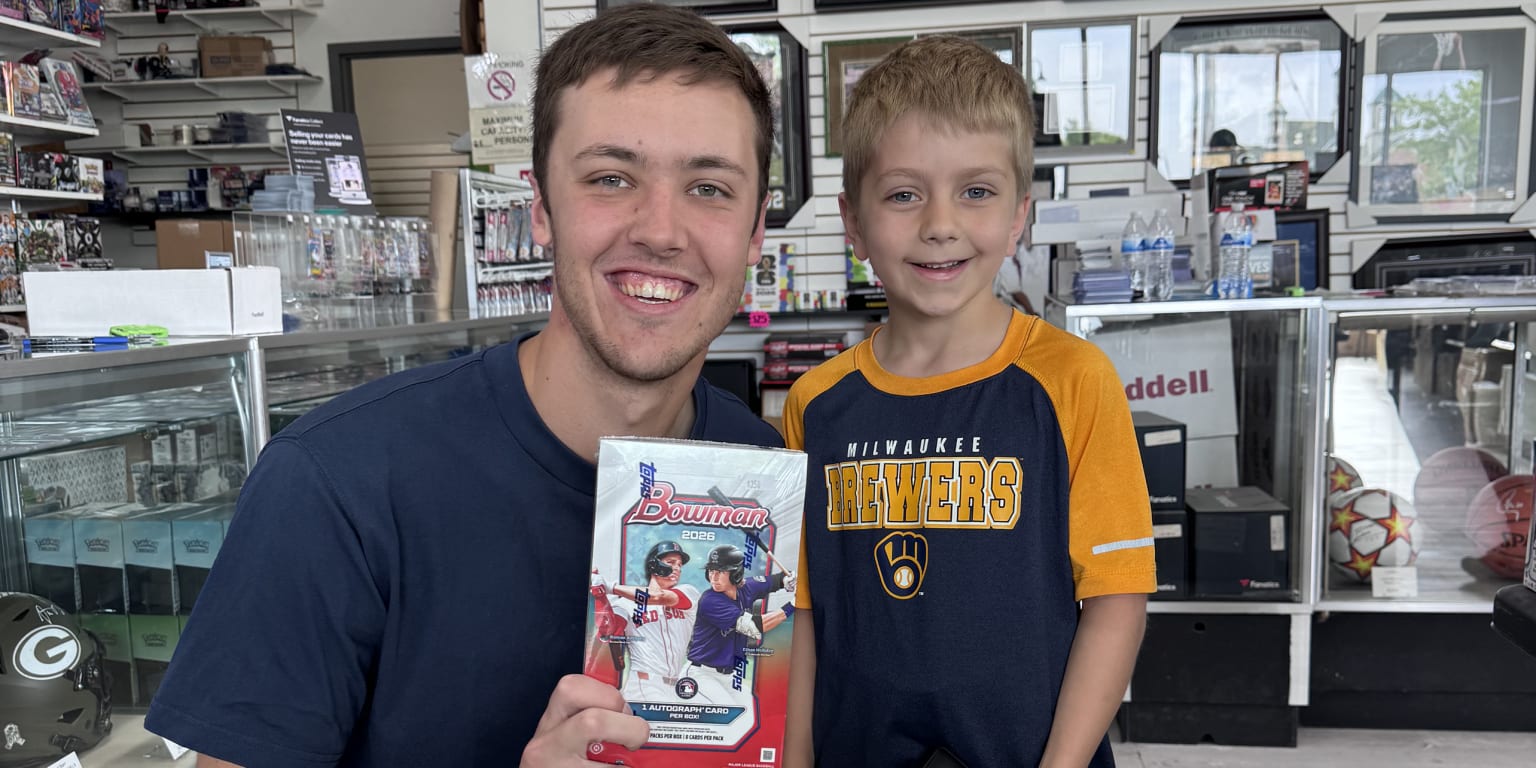 Miz Surprises Young Fan with Baseball Cards and a Signature - BVM Sports