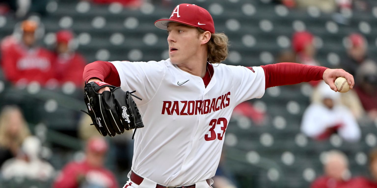 Arkansas' Hagen Smith's historic race to 100 strikeouts