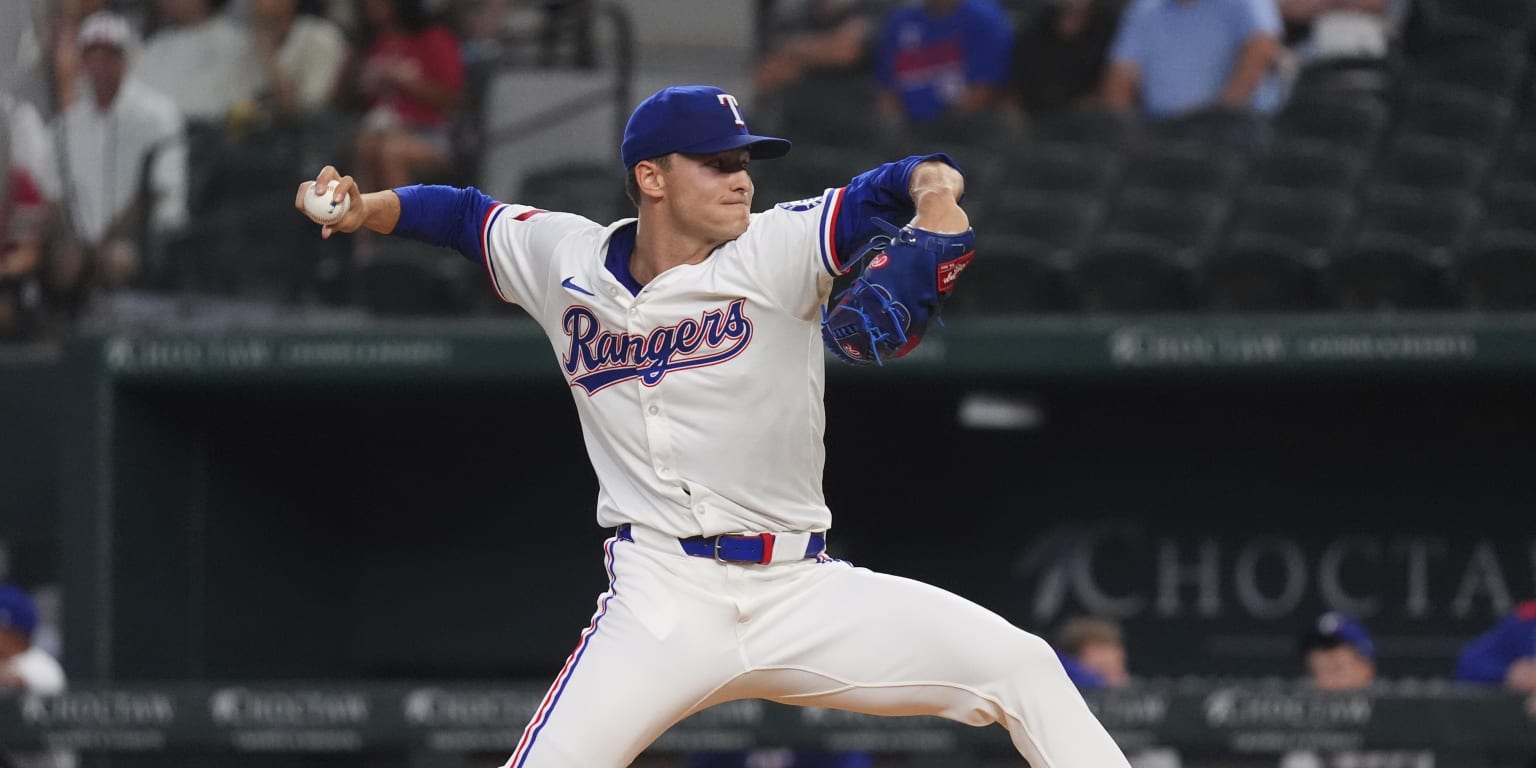Jack Leiter, Josh Jung lead Rangers to fourth straight win