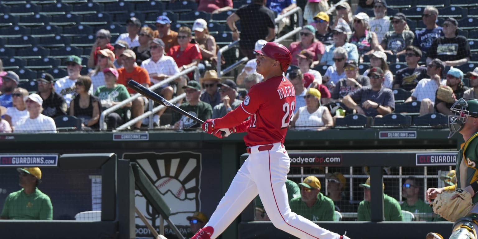 JJ Bleday seeing improvements in first spring with Reds